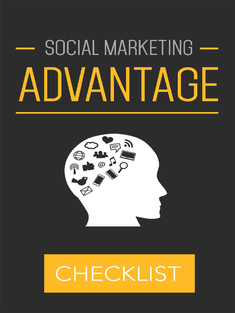 Social Marketing Advantage Checklist | PDF