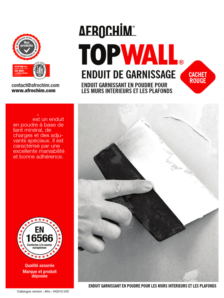 Fiche TOPWALL Cachet Rouge | PDF