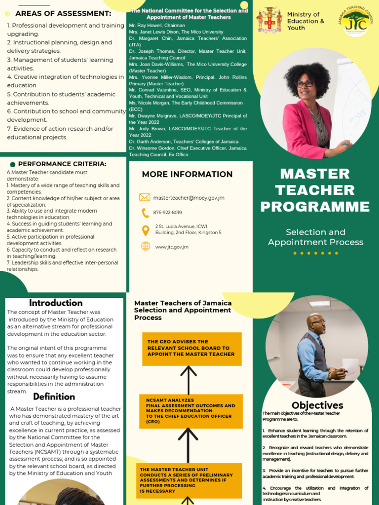 Master Teacher Programme Brochure - June 2023 | PDF