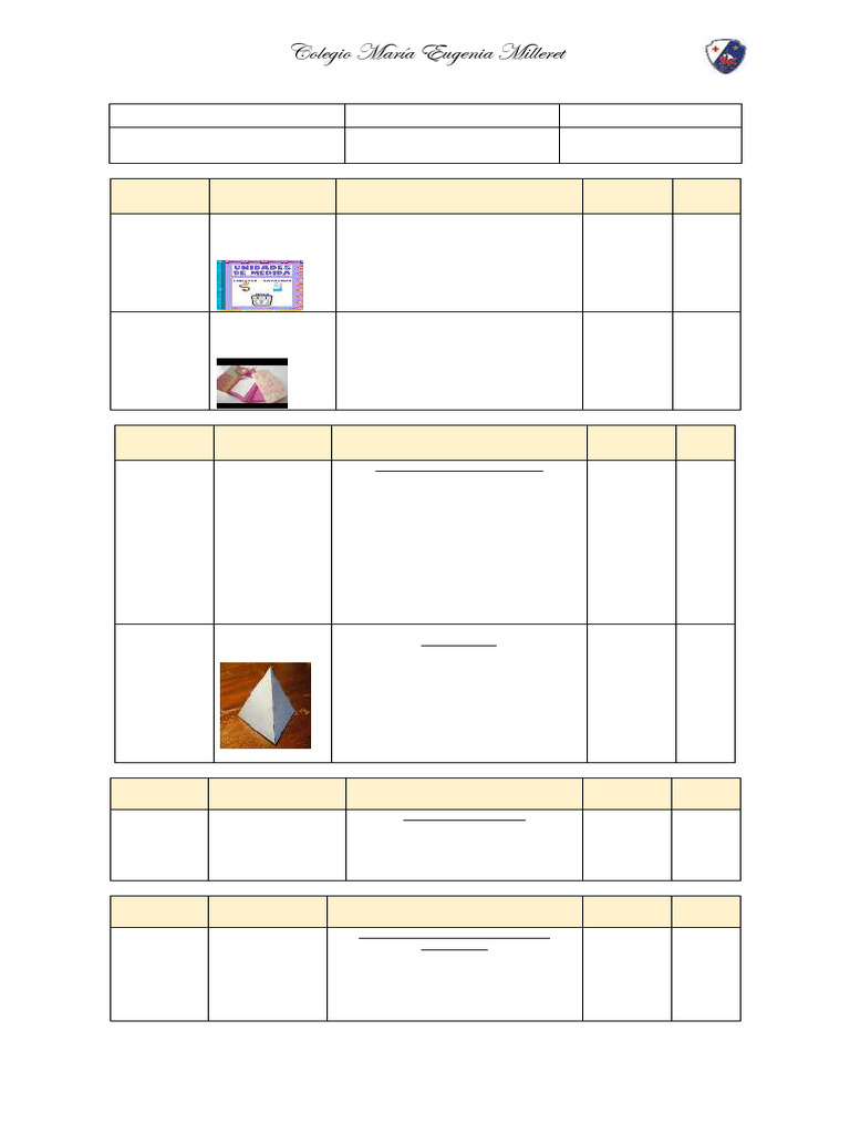 Integracion de Matematica Iv Unidad 4 Primaria | PDF