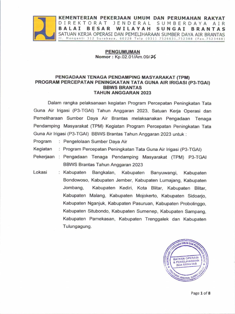 Info Dan Peng Pengerjaan | PDF