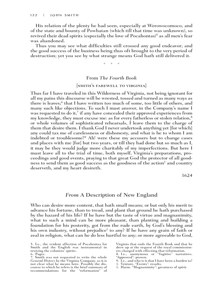 Extracts 2 Topic 1 - John Smith 2 | PDF