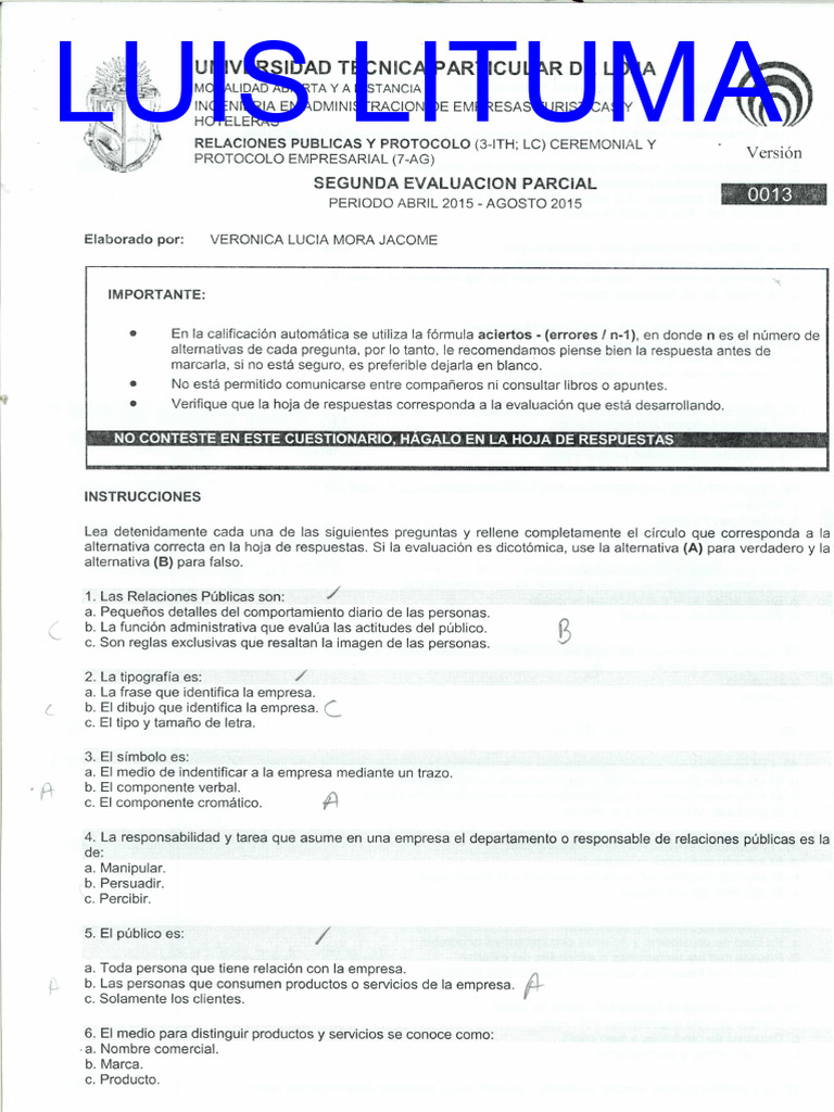 Protocolo II (3) - Watermark | PDF