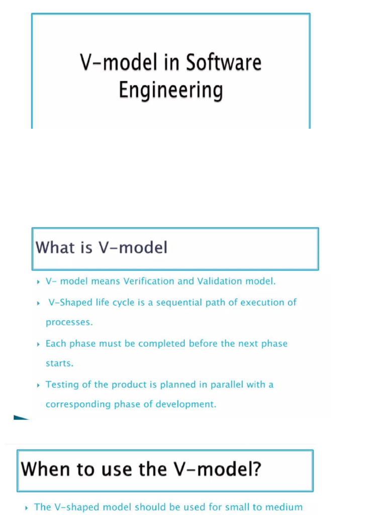 V Model | PDF