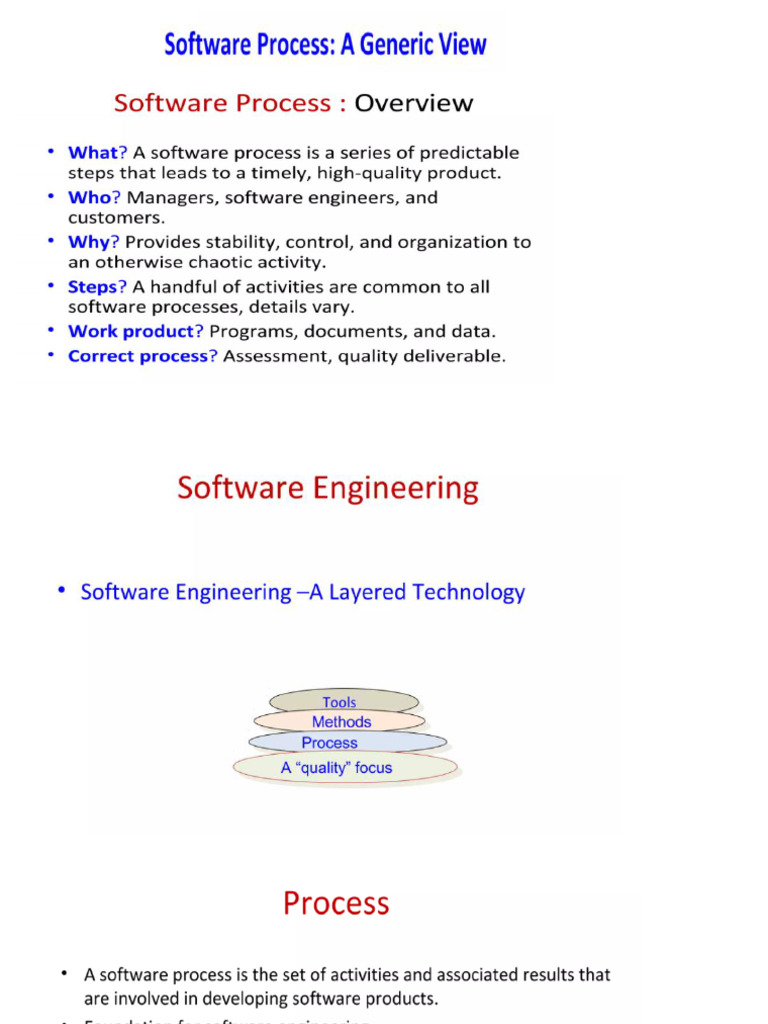 Software Process | PDF
