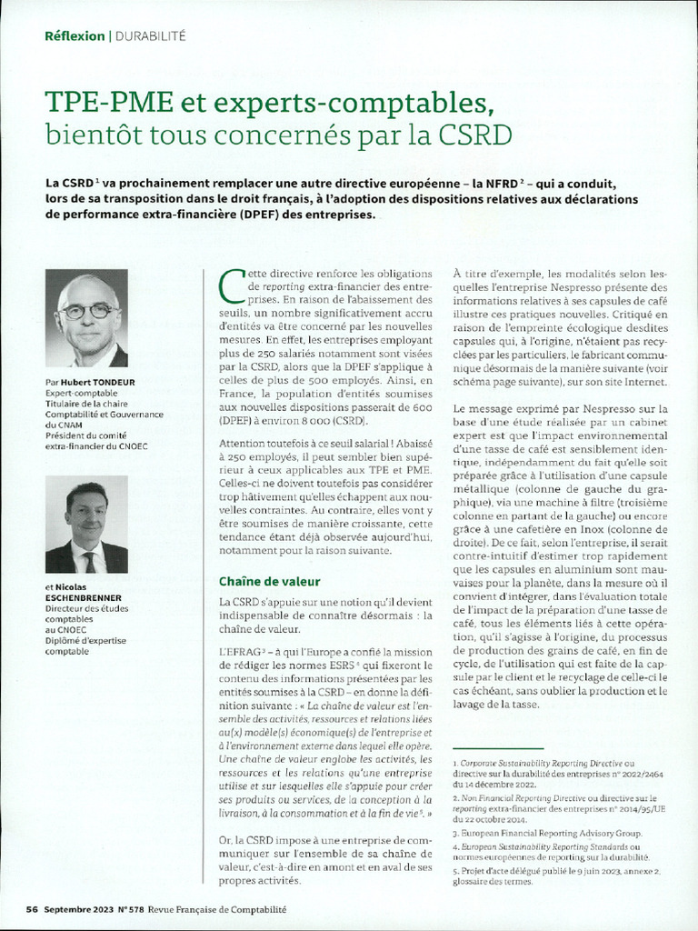 TPE-PME Et Experts-Comptables | PDF