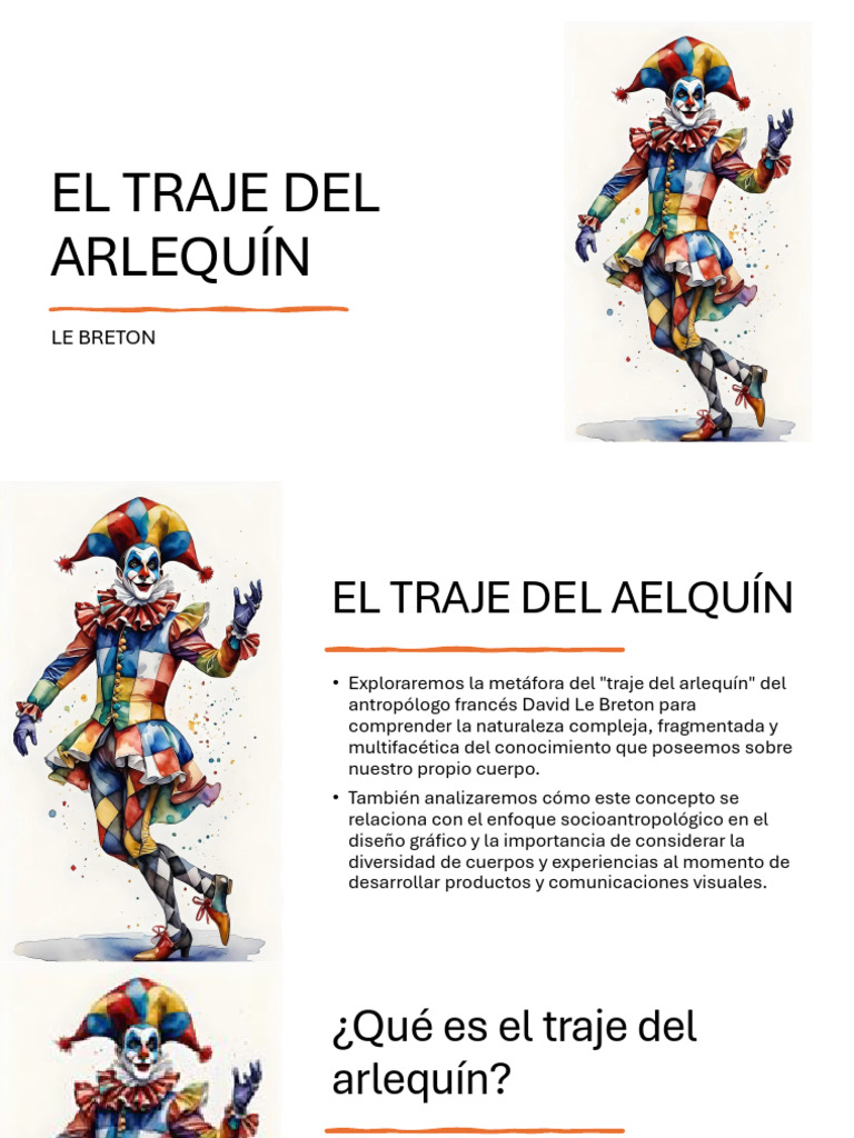 El Traje Del Arlequín | PDF