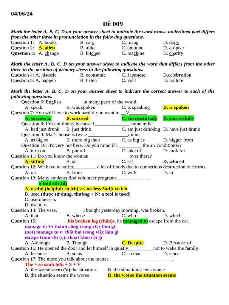 Class 9 | PDF