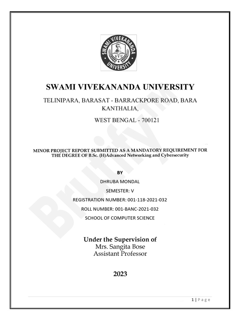 Final Report PDF | PDF