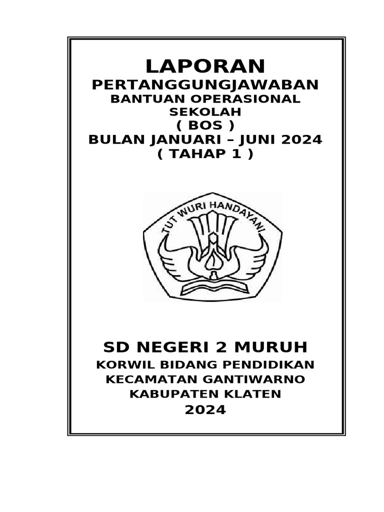 COVER LPJ Tahap 1 | PDF