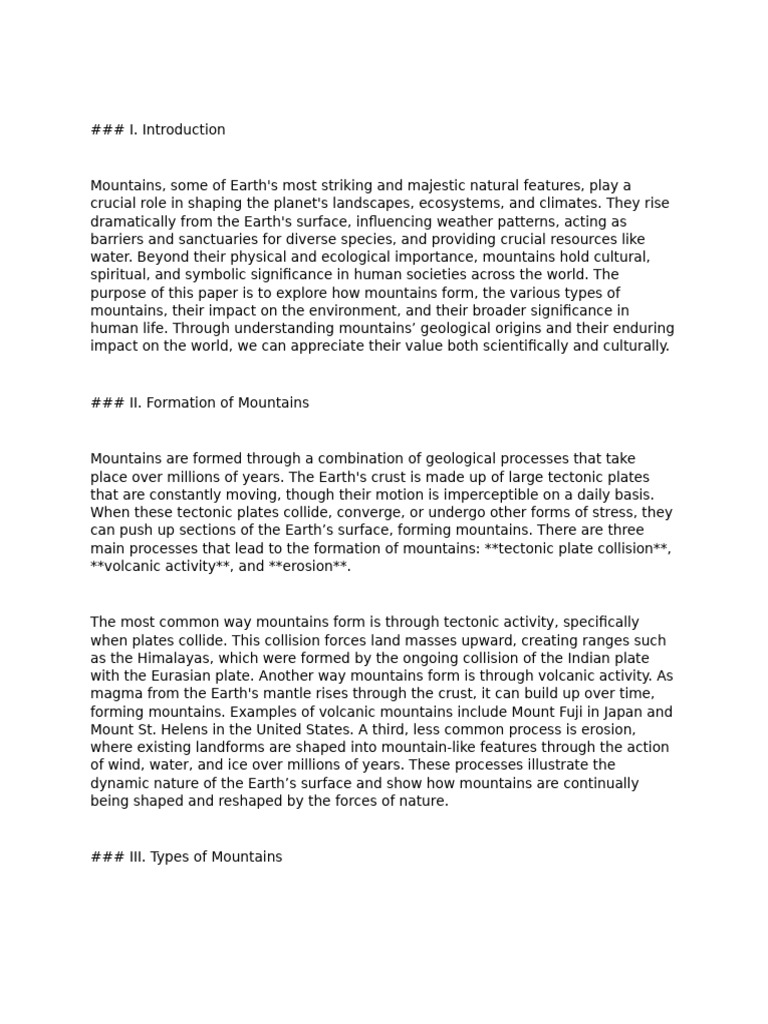 Scribd 1 | PDF | Mountains | Science & Mathematics