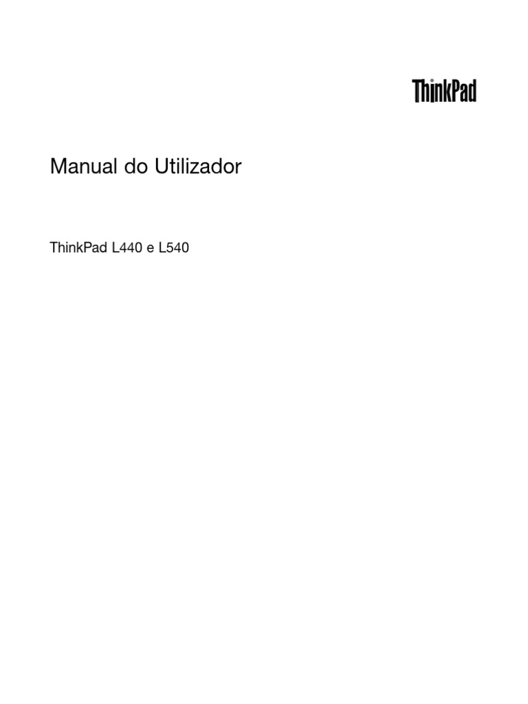 Manual Lenovo l440 | PDF