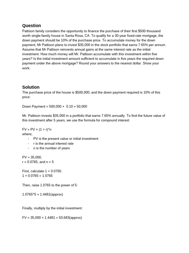 Business Maths | PDF