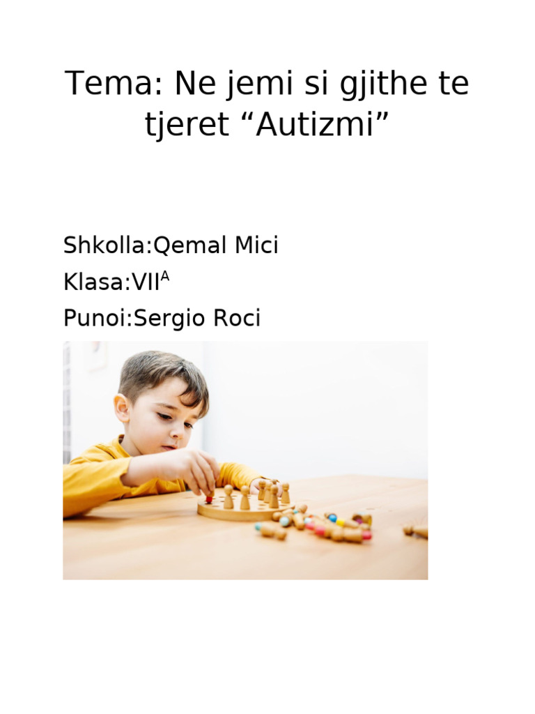 Autizmi | PDF