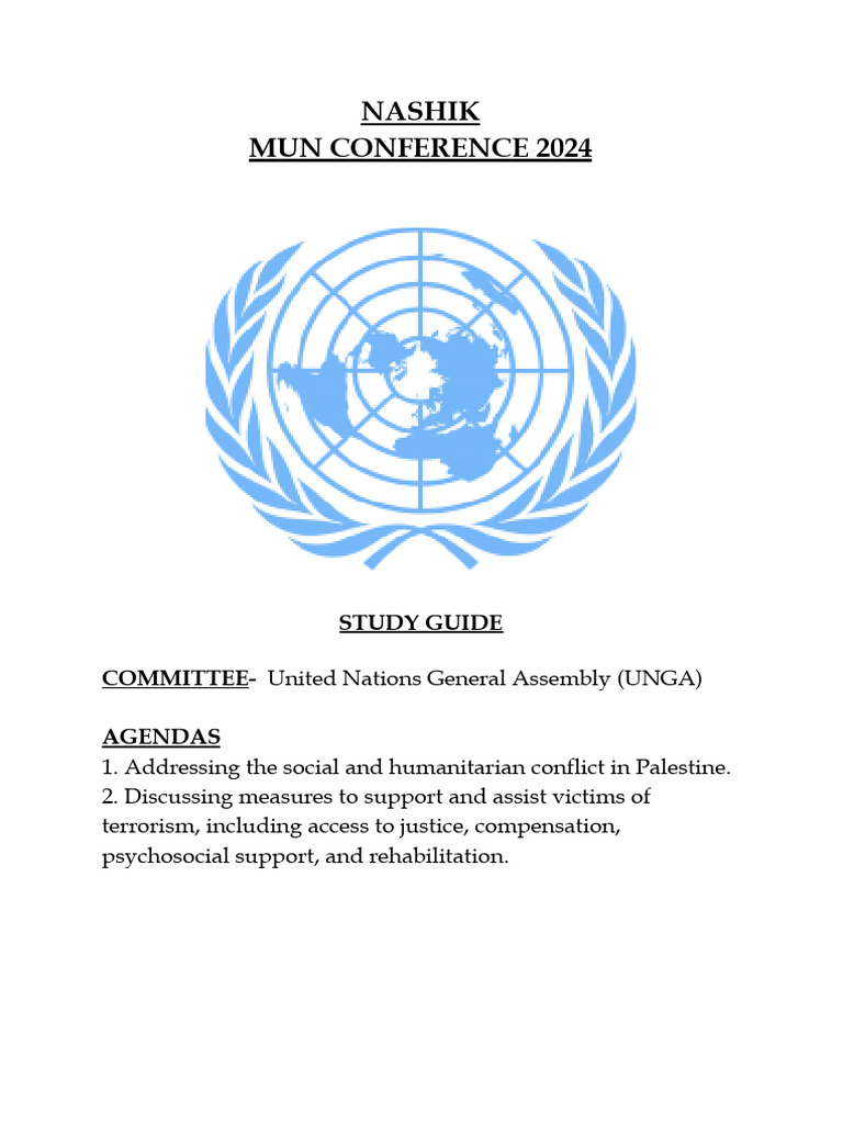 Study Guide UNGA | PDF