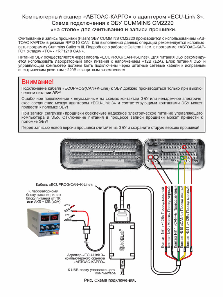 Ecuprog cm2220 | PDF