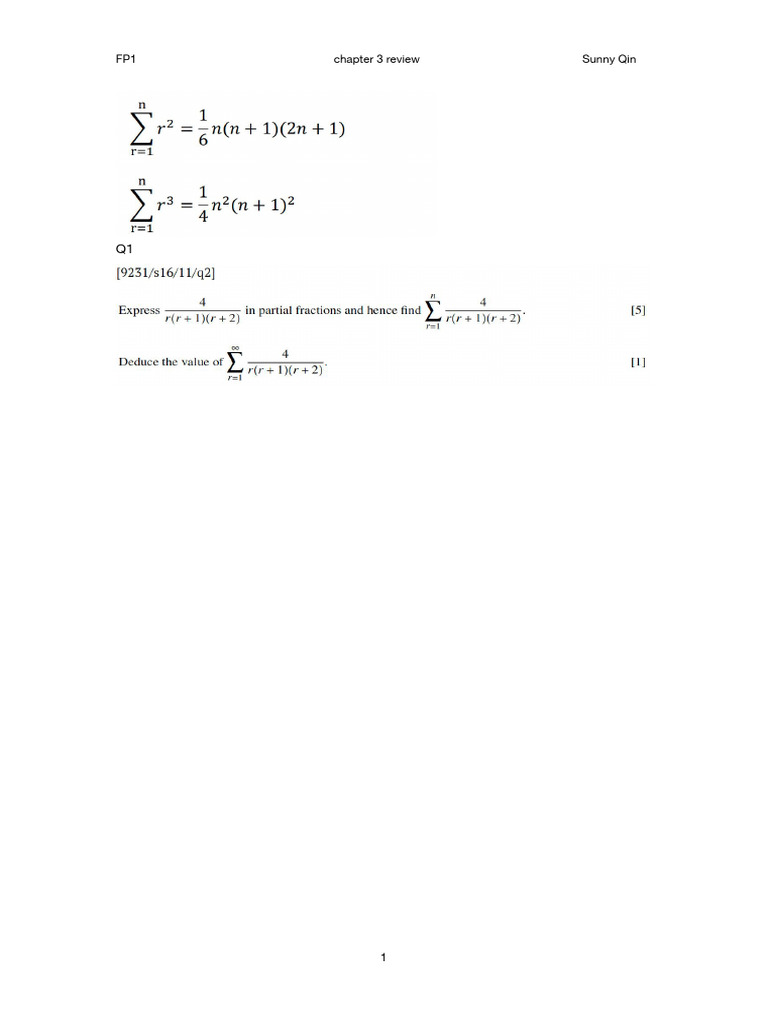 Chapter 3 Review | PDF