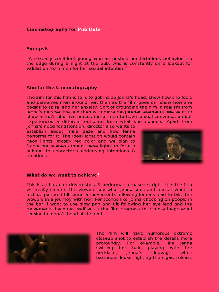 Cinematography For Pub Date | PDF