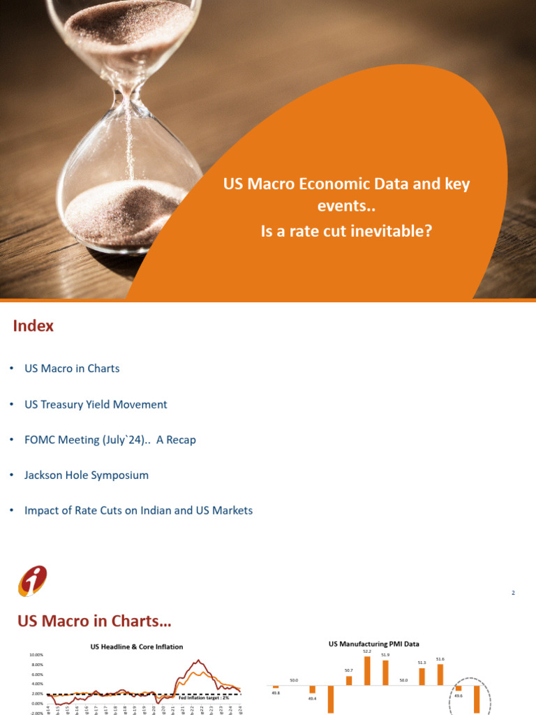 US Macroeconomic Data and Possibility of Rate Cut | PDF