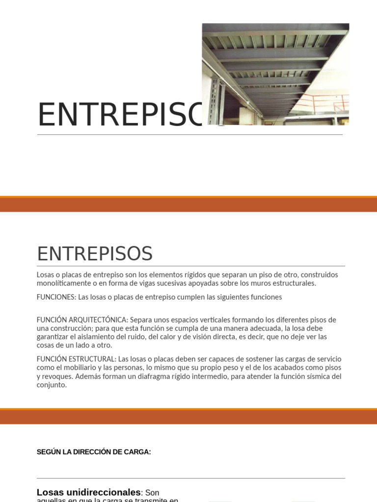 Entrepisos GENERAL (1) | PDF