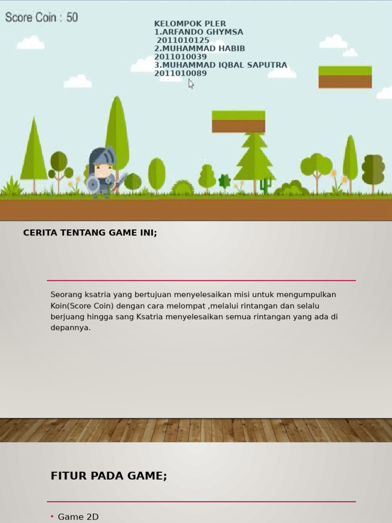 Tugas Kelompopk Mobile Game | PDF