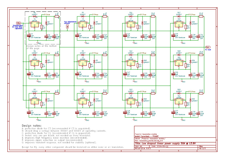 LDOPS Transistor Matrix | PDF