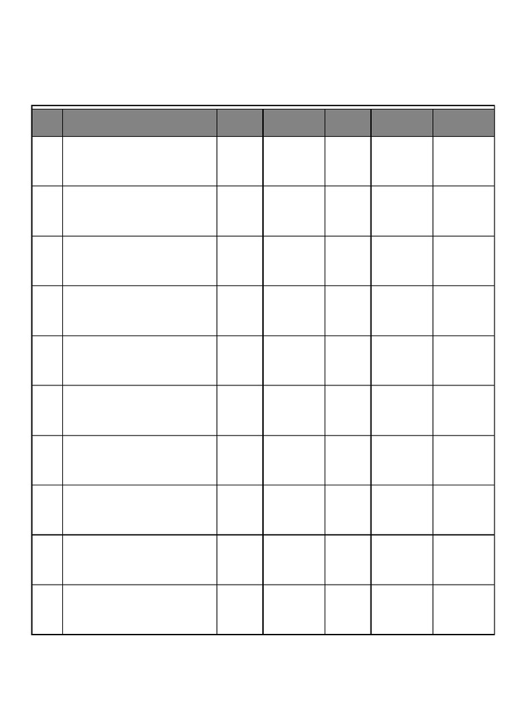 Departure Sheet | PDF