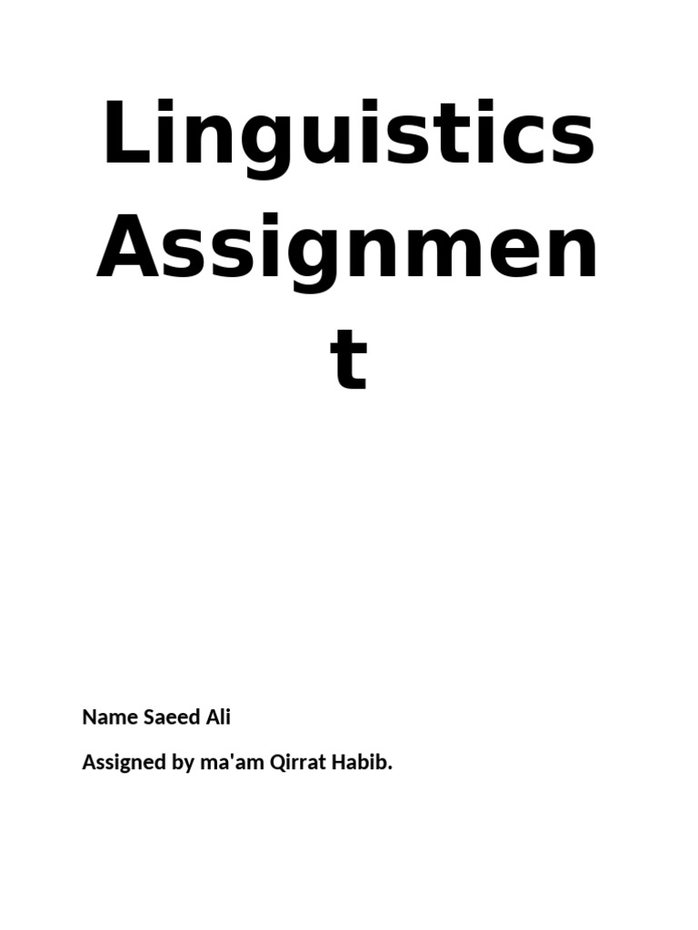 Morphological Productivity | PDF | Morphology (Linguistics) | Language ...