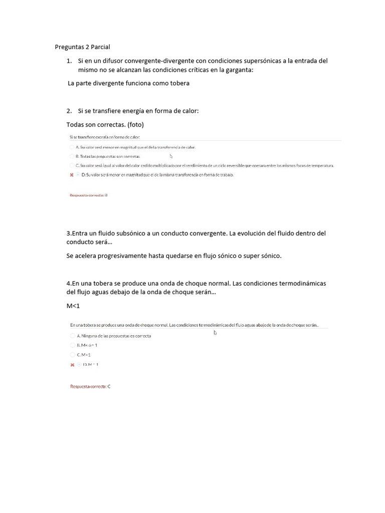 Preguntas Teoría Parcial 2 - Todo Junto | PDF