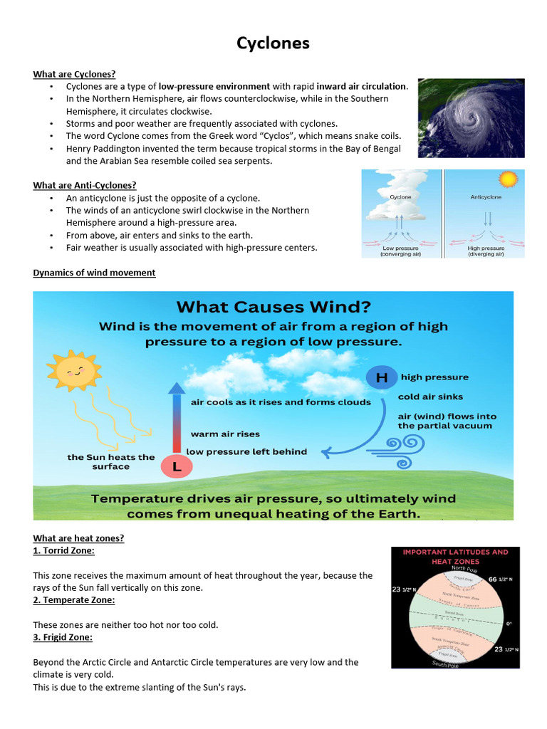 Tropical Cyclone | PDF
