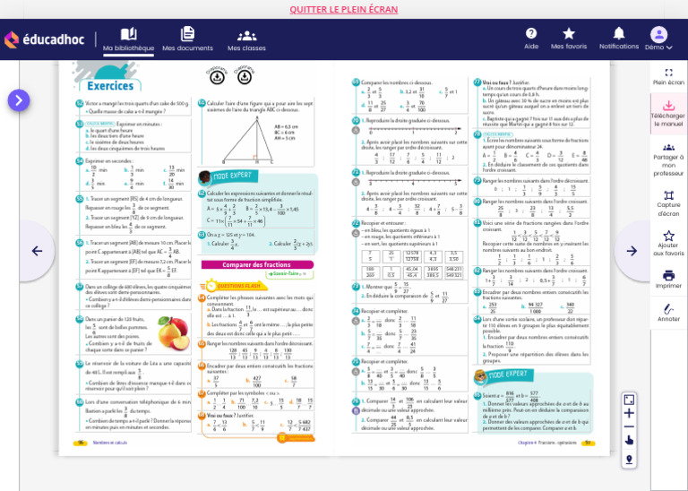 Accès Libre - Mission Indigo Maths 5e - Ed. 2020 Des Éditions Hachette Éducation Mon Espace E ...