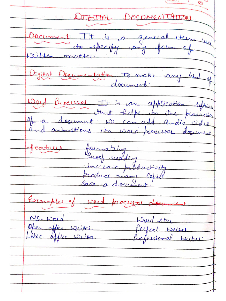 Digital Documentation | PDF