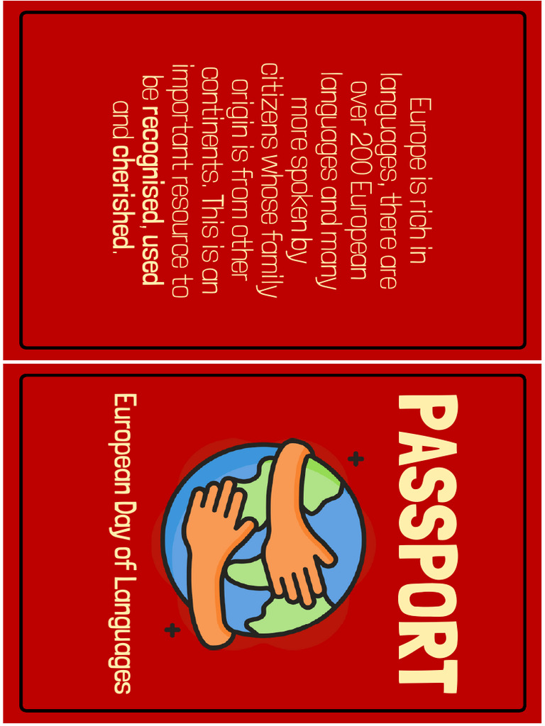 Passport-European-Day-of-Languages-To Print PDF | PDF