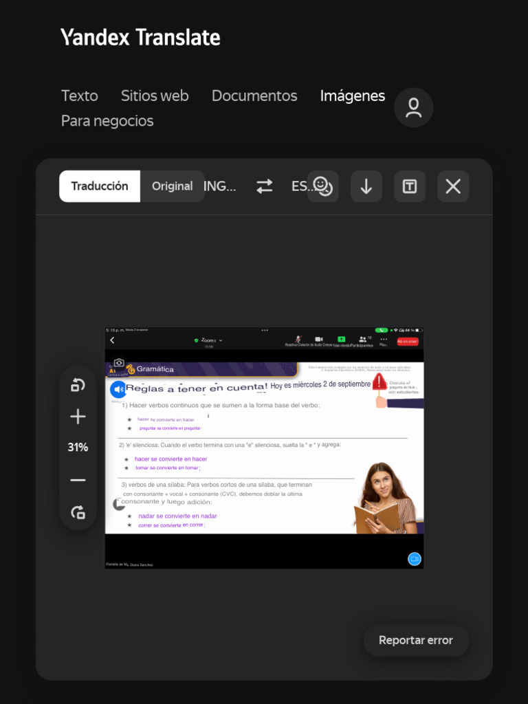 Traductor de Fotos y Imágenes - Yandex Traductor | PDF