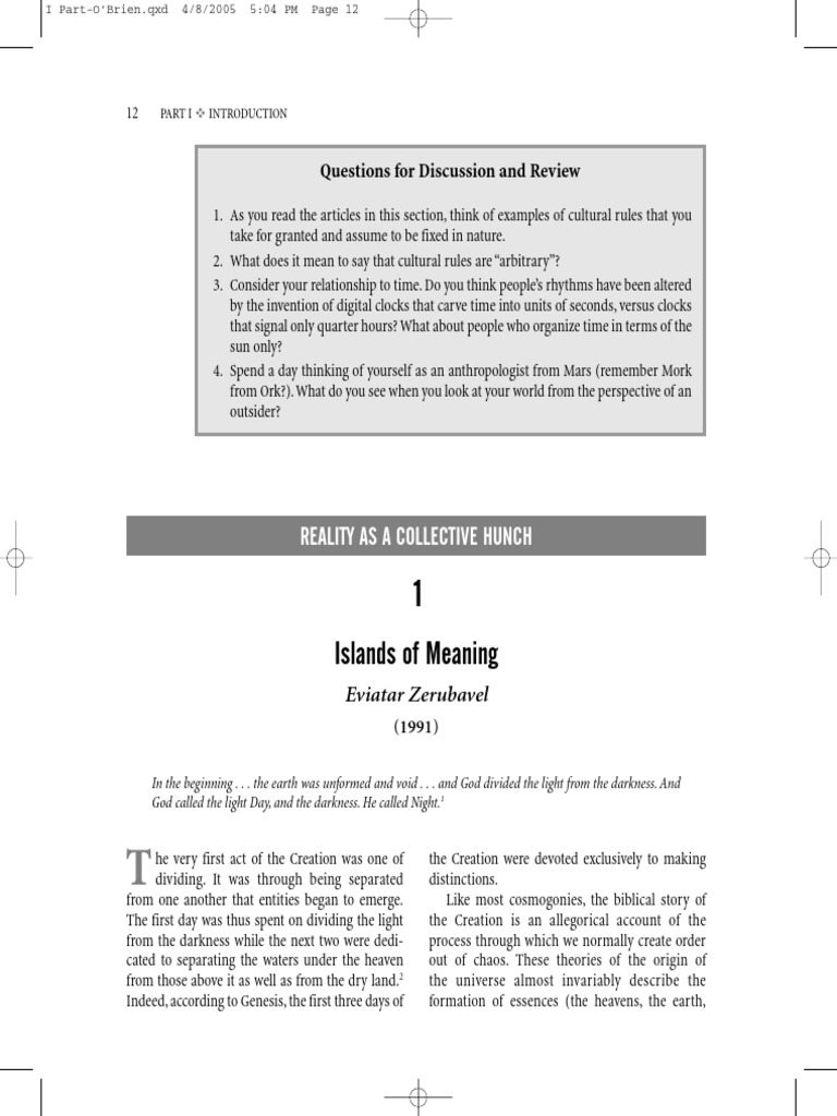 Zerubavel | PDF