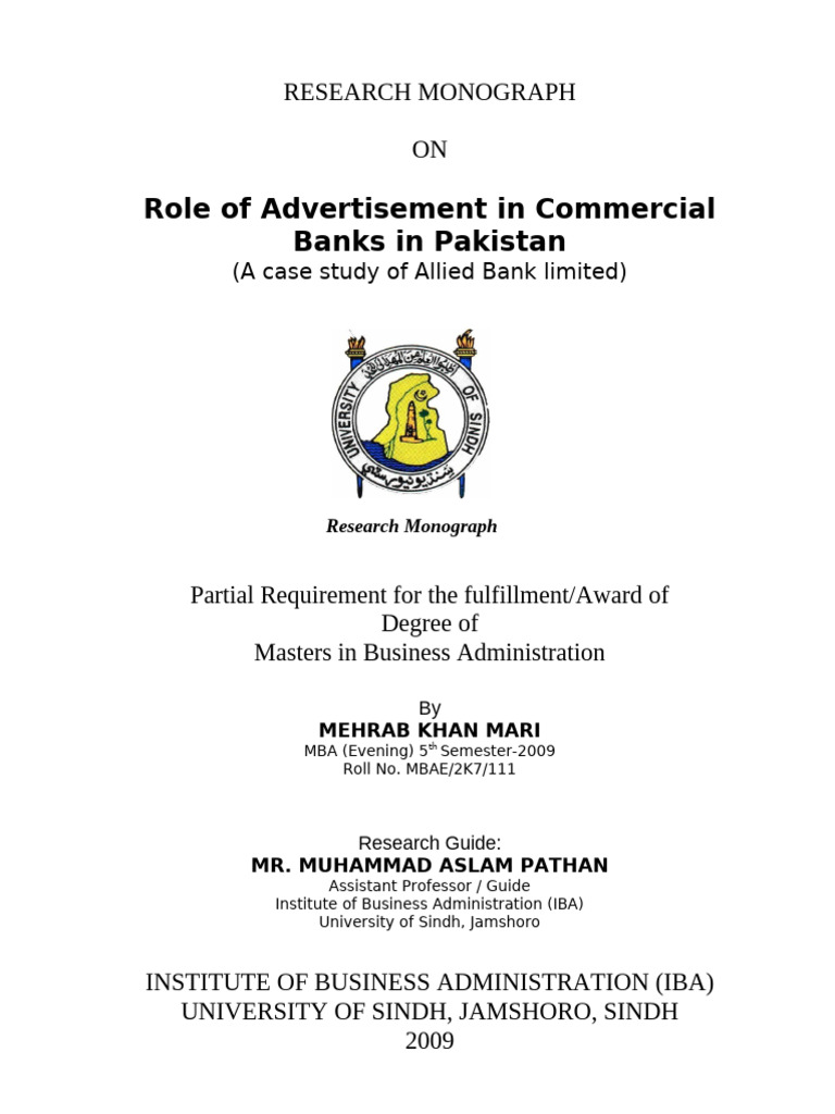 1 BRM Report Front Page | PDF