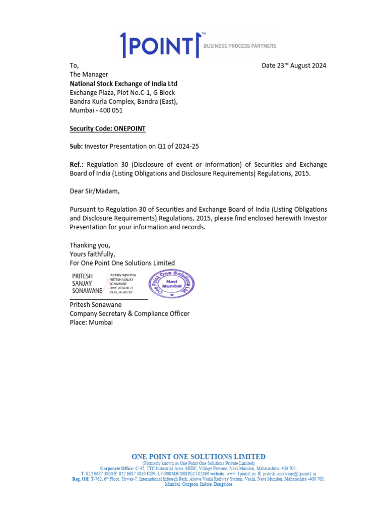 Onepoint 23082024095646 Onepoint | PDF