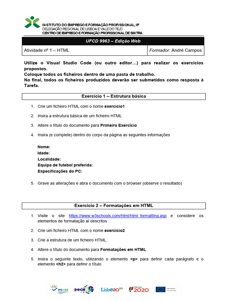 Atividade 1 | PDF