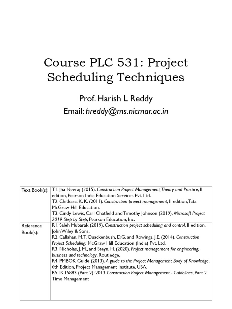 Harish Reddy - PLC - Part I | PDF