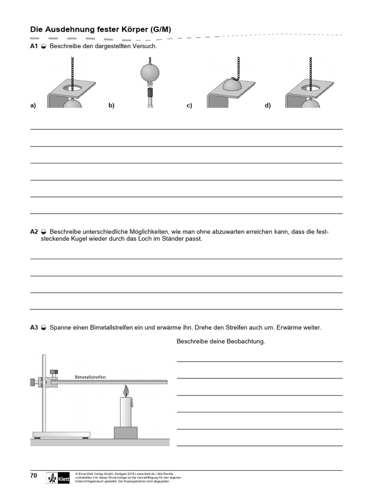 070 Ausdehnung Fester Koerper GM 068848 | PDF