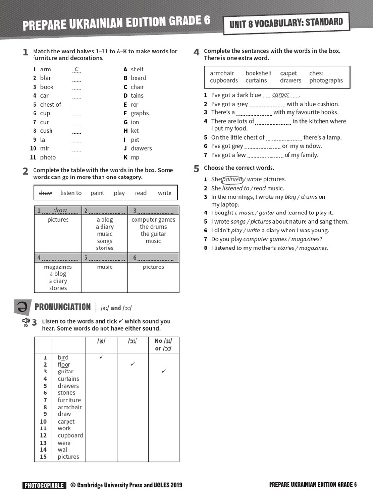 prepare_6_vocabulary_standard_unit_08 | PDF