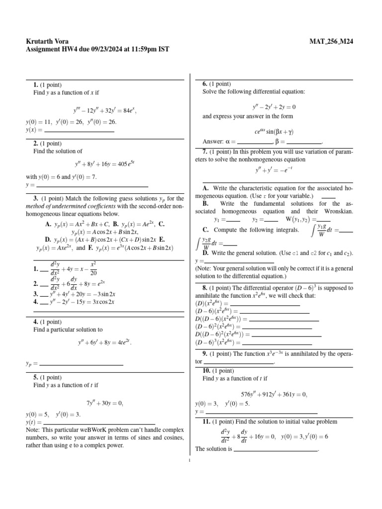 MAT 256 M24.krutarth.v.HW4 | PDF