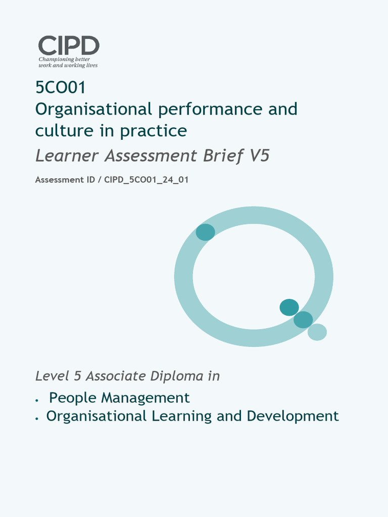 5CO01 Assessment Brief | PDF