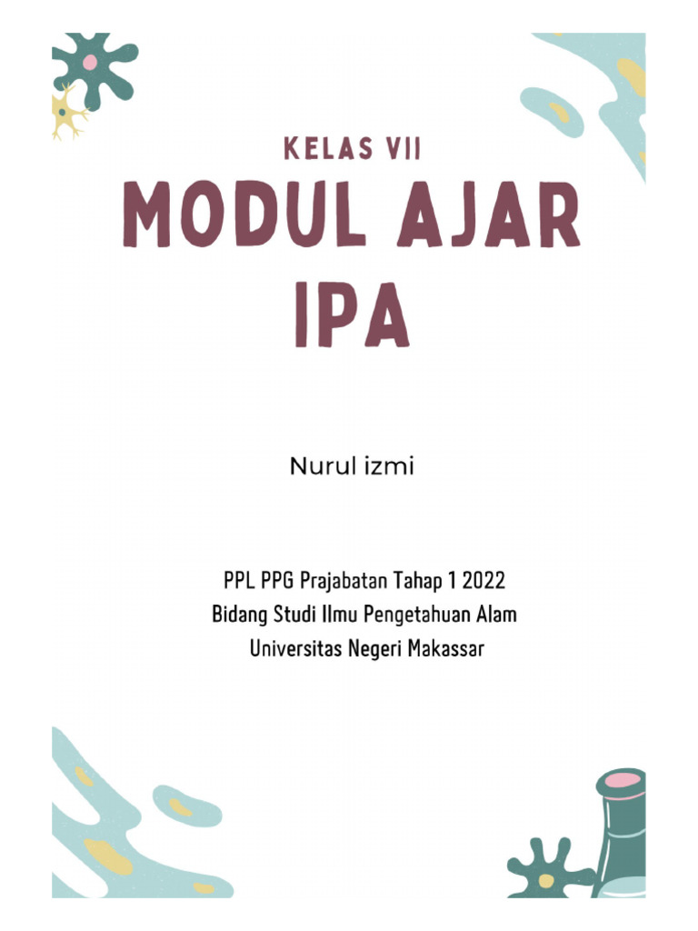 Modul Sel | PDF