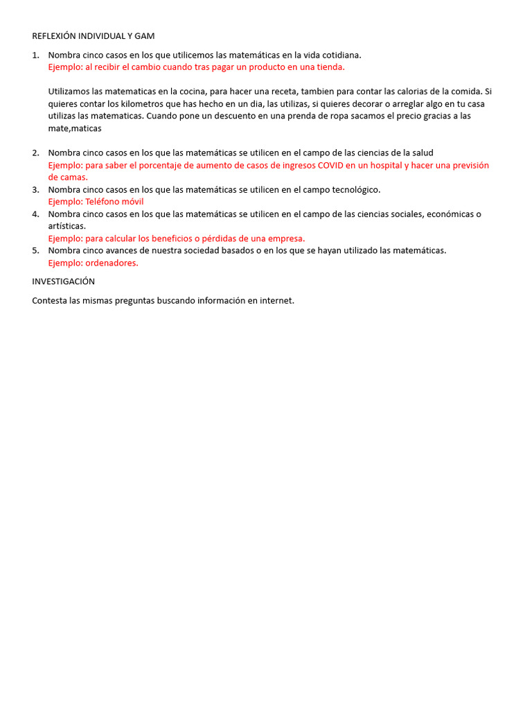 Preguntas inicales | PDF