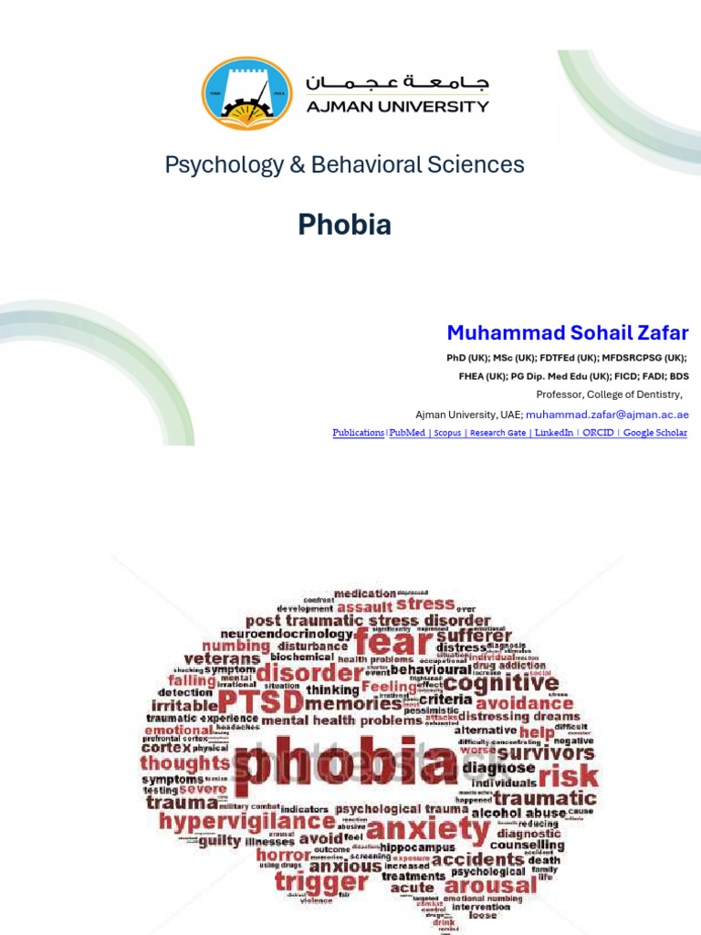 Topic 2. Phobia PDF | PDF