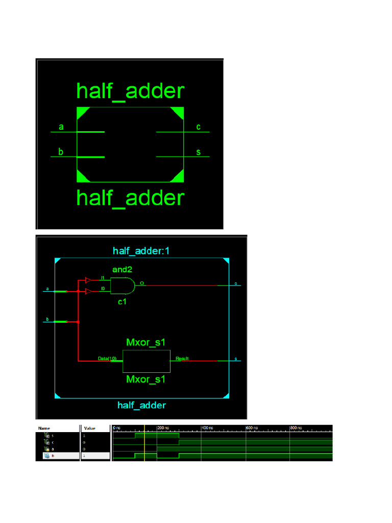 Full Adder | PDF