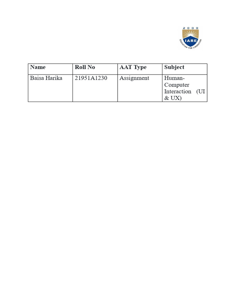 Hic Assignment | PDF