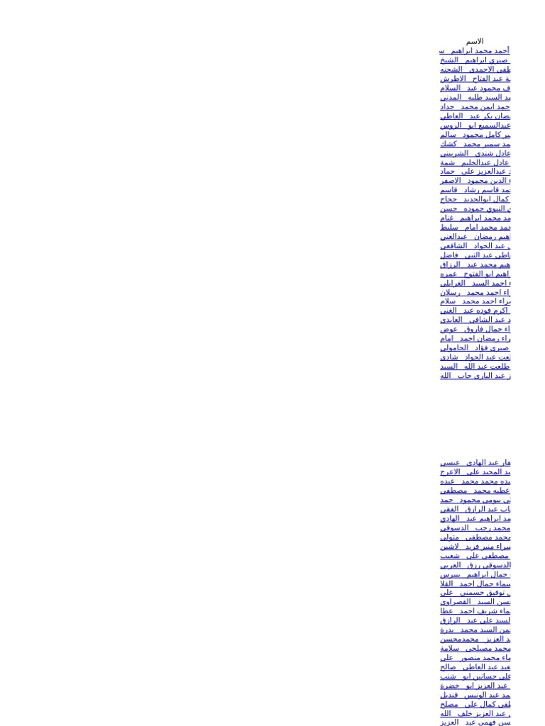QC Assignment Names | PDF