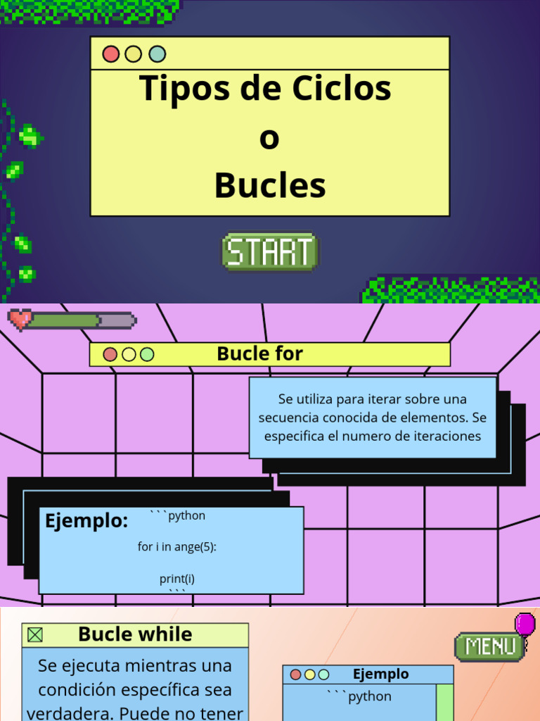 Tipos de Ciclos o Bucles | PDF